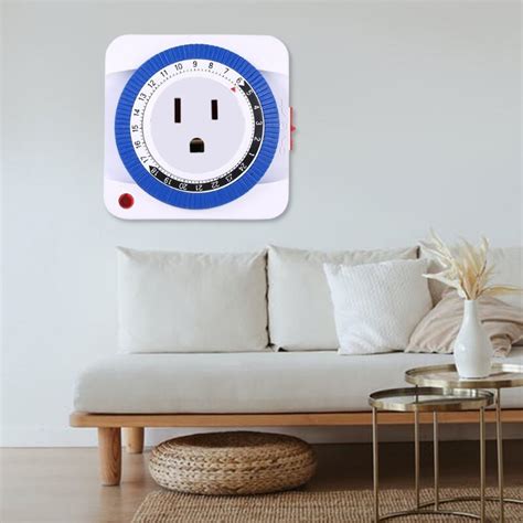 Home Smart Timer Switch Socket 24 Hour Cycle Timin Vicedeal