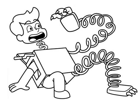 Coloriage Boxy Boo Poppy Playtime Télécharger Et Imprimer Gratuit Sur