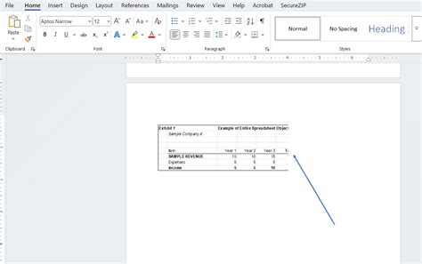 Paste Special Link Excel Worksheet Object Into Word Problem Microsoft Qanda
