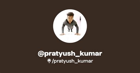 Pratyushkumar Twitter Instagram Facebook Linktree