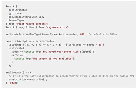 Reactnative Sensors Library Usage E9nl6ervmu It Is For Ios And Android