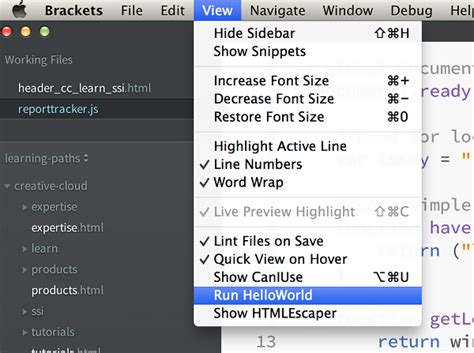 Creating Brackets Extensions Envato Tuts