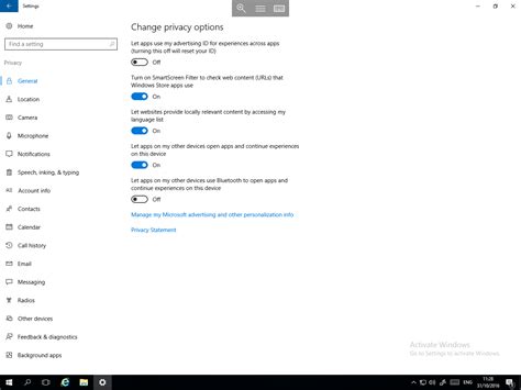 Settings In Windows Server 2016 Ans Documentation