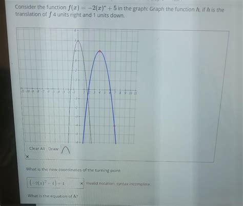Solved What Is The New Coordinates Of The Turning Chegg Com