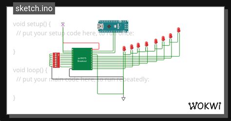 Pcf8575 Wokwi Esp32 Stm32 Arduino Simulator