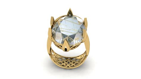 Stl File Gents Ring For Man 3d Printable Model 💍・3d Printing Model To