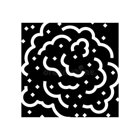 Dust Particle Glyph Icon Vector Illustration Stock Vector Illustration Of House Indoor 263537079