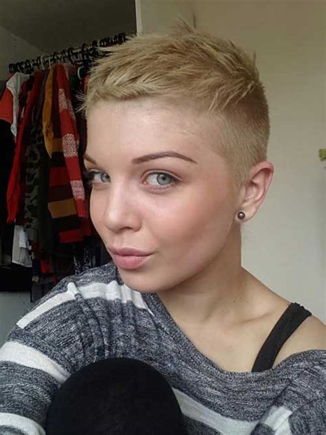 Shaved Pixie Cut