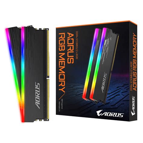 AORUS RGB Memory DDR GB X GB MT S Key Features Memory GIGABYTE Global