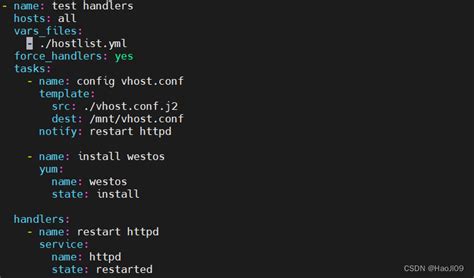 Ansible中的任务执行控制ansible 触发器 Csdn博客