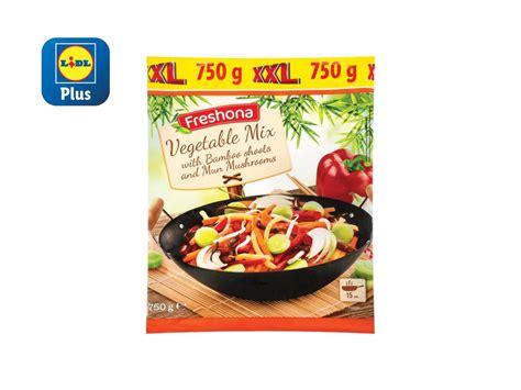 Kiniško stiliaus daržovių mišinys XXL akcija parduotuvėje Lidl Mazuma lt