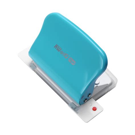 Kw Trio 10 Hole Paper Punch Handheld Metal Puncher Support Multiple