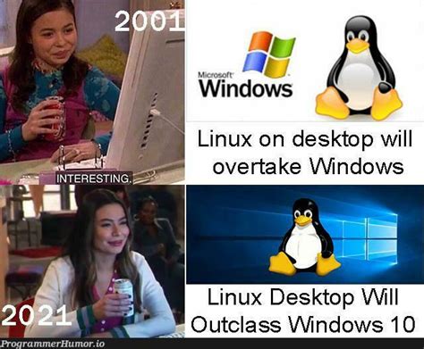 Linux Desktop ProgrammerHumor Io