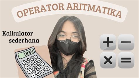 Belajar Java Scriptoperator Aritmatikakalkulator Sederhana Youtube