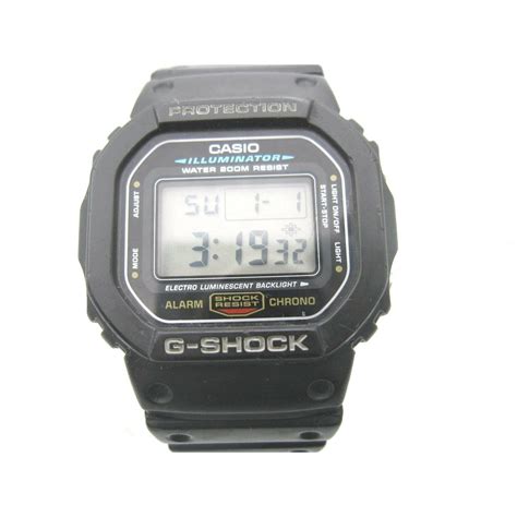 Vtg Casio G-shock Protection 20 Bar Water Resistant Digital Watch B4 DW ...