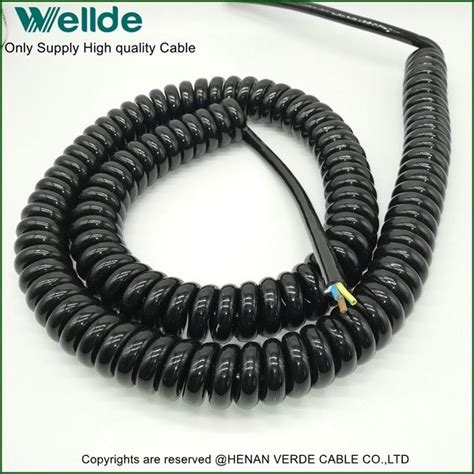 Pembekal Pengilang Kabel Bergelung 3 Teras China Harga Borong VERDE