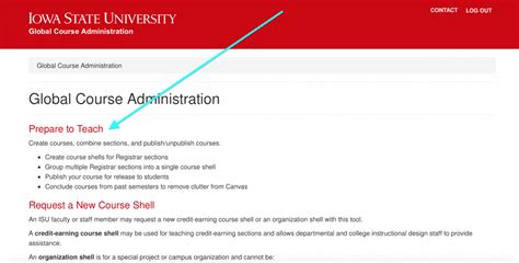 Linking Canvas Sections • Isucomm Canvas Support • Iowa State University