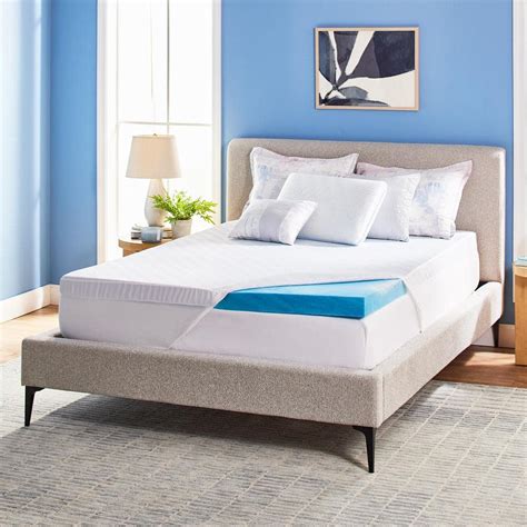 Serta Soothing Cool 3 In Twin Gel Memory Foam Mattress Topper 3078784