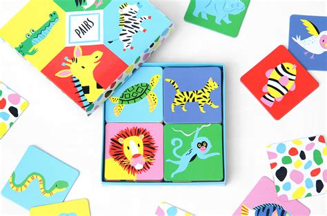 Pairs A Memory Matching Game On Behance