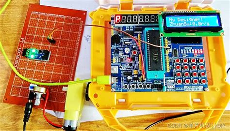 基于51单片机直流电机红外光电测转速调速系统设计21 197基于51单片机的红外测速系统 Csdn博客