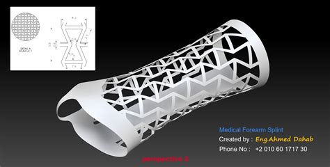 Medical Forearm Splint Behance