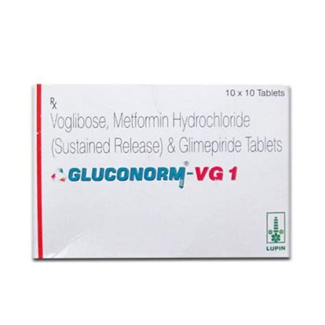 Gluconorm Vg 2 Plus Tablet Lupin Fitbynet
