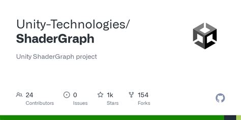 GitHub Unity Technologies ShaderGraph Unity ShaderGraph Project