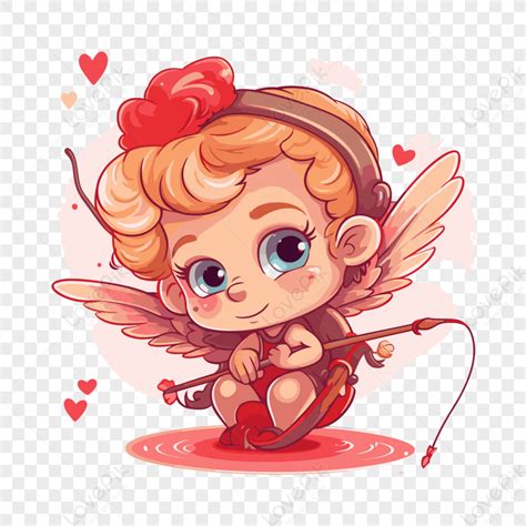 발렌타인 큐피드 벡터 클립 아트 상표 만화 Png 일러스트 무료 다운로드 Lovepik