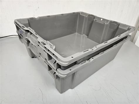 Orbis 6050 18 20x24 Stack And Nest Containers New Surplus Welter Storage