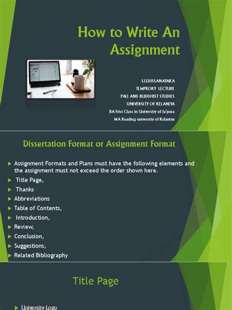 Assingment Format Pdf Note Typography Pali