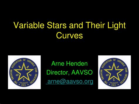 Ppt Variable Stars And Their Light Curves Powerpoint Presentation