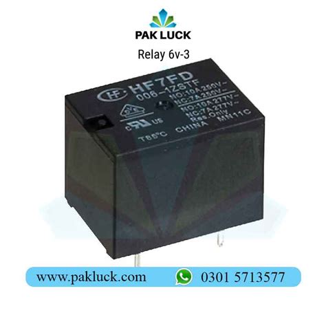Spdt Relay 6v Pakluck {try Your Luck}