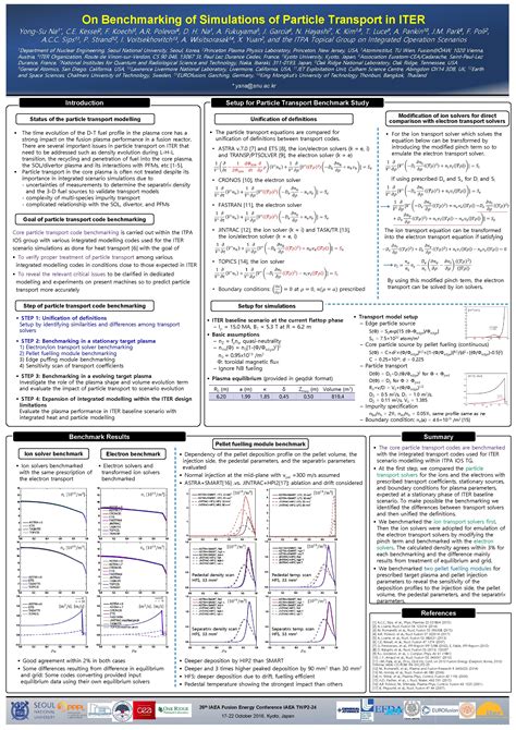 On Benchmarking Of Simulations Of Particle Transport In