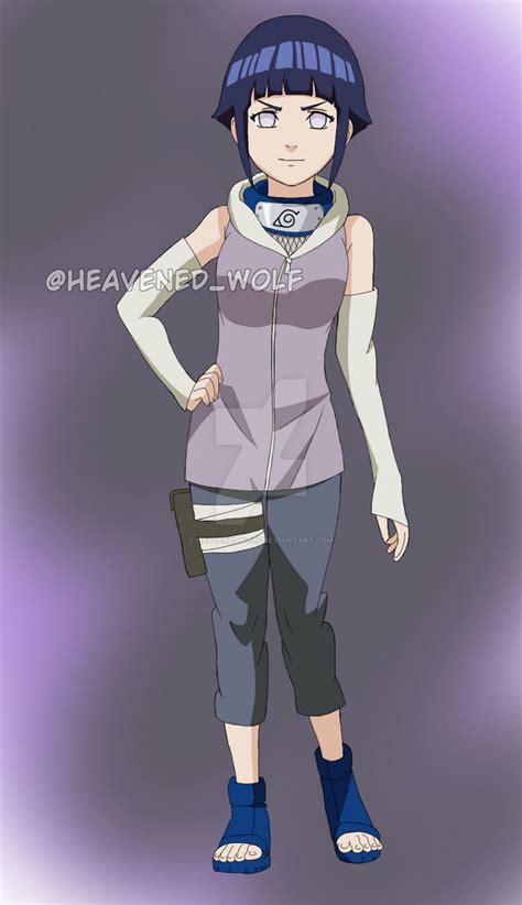 Genin Hinata Au By Heavenedwolf On Deviantart