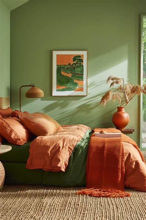 29 Green And Terracotta Bedroom Ideas For A Warm And Earthy Retreat