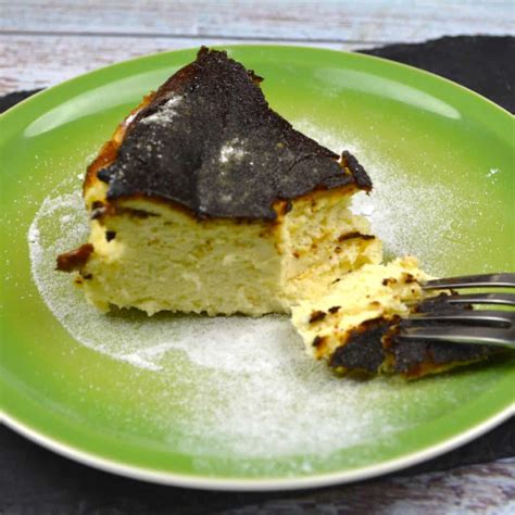 Classic Basque Cheesecake Luxurious 5 Ingredient Recipe