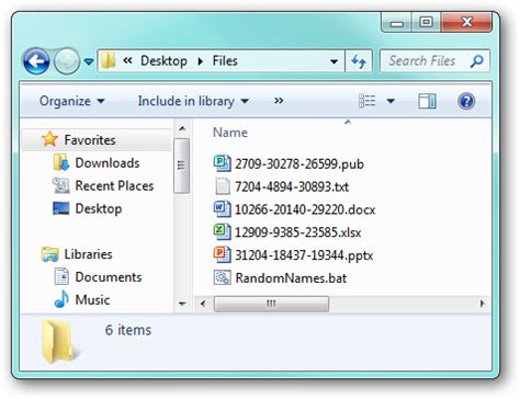 Stupid Geek Tricks Randomly Rename Every File In A Directory