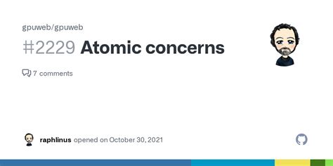 Atomic Concerns · Issue 2229 · Gpuwebgpuweb · Github