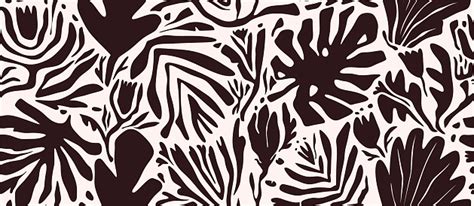 손으로 그린 최소한의 추상 유기적 모양 원활한 패턴 나뭇잎 및 꽃 가을 단풍에 대한 스톡 벡터 아트 및 기타 이미지 가을