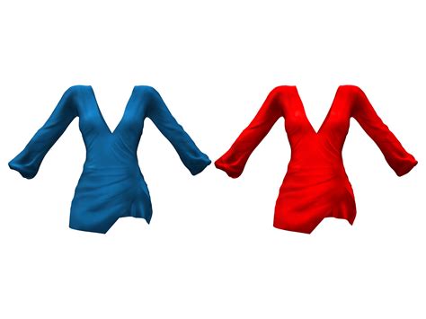 3d Model Mini Dress With Cutout Vr Ar Low Poly Cgtrader