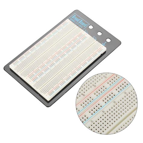 Mikrokos Test Breadboard Tester Breadboard 1660 Points Holes Plug In