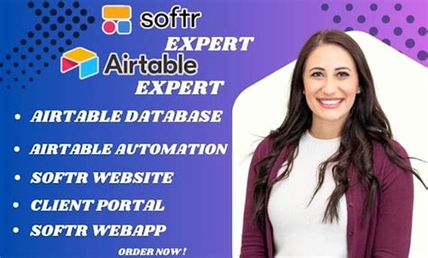 Setup Airtable Automation Softr Website Client Portal Database Design