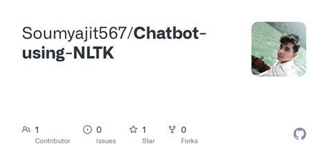 Github Soumyajit567chatbot Using Nltk