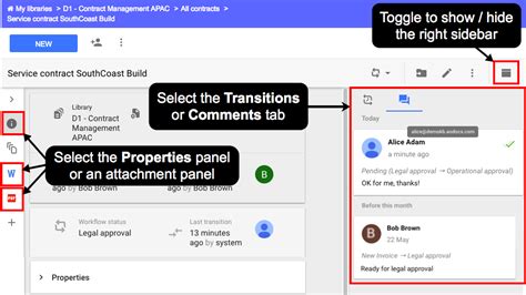 Perform Workflow Actions Aodocs Knowledge Base