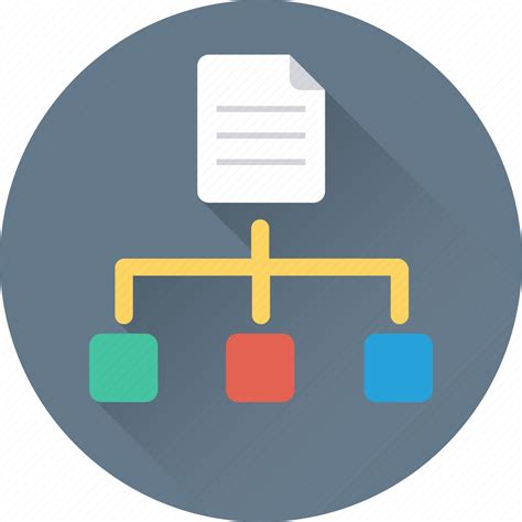 Hierarchy Network Organization Structure Sitemap Workflow Icon Download On Iconfinder