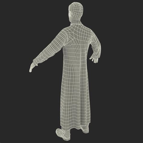 3d Priest Model