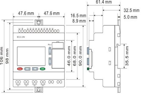 China Factory Price Programmable Logic Controller Plc Programmable Relay Pr 14ac R China