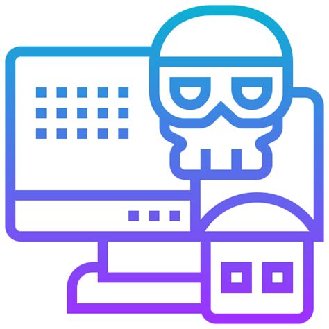 Icono De Hackear Meticulous Gradient