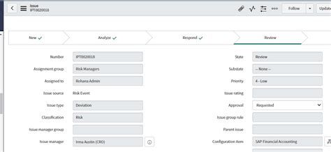 Solved Where Is Sngrcissue Approval Configured Servicenow Community