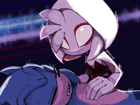 Sonic The Hedgehog Amy Rose And Spider Gwen Marvel And 2 More Drawn